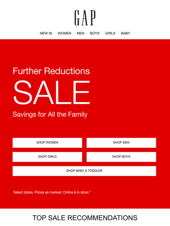 Gap Email Newsletters: Shop Sales, Discounts, and Coupon Codes