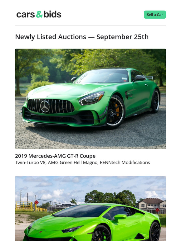 Cars & Bids: Cars & Bids Today | Milled