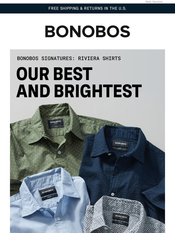 Bonobos Email Newsletters: Shop Sales, Discounts, and Coupon Codes