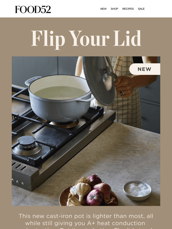 Food52 Email Newsletters: Shop Sales, Discounts, and Coupon Codes