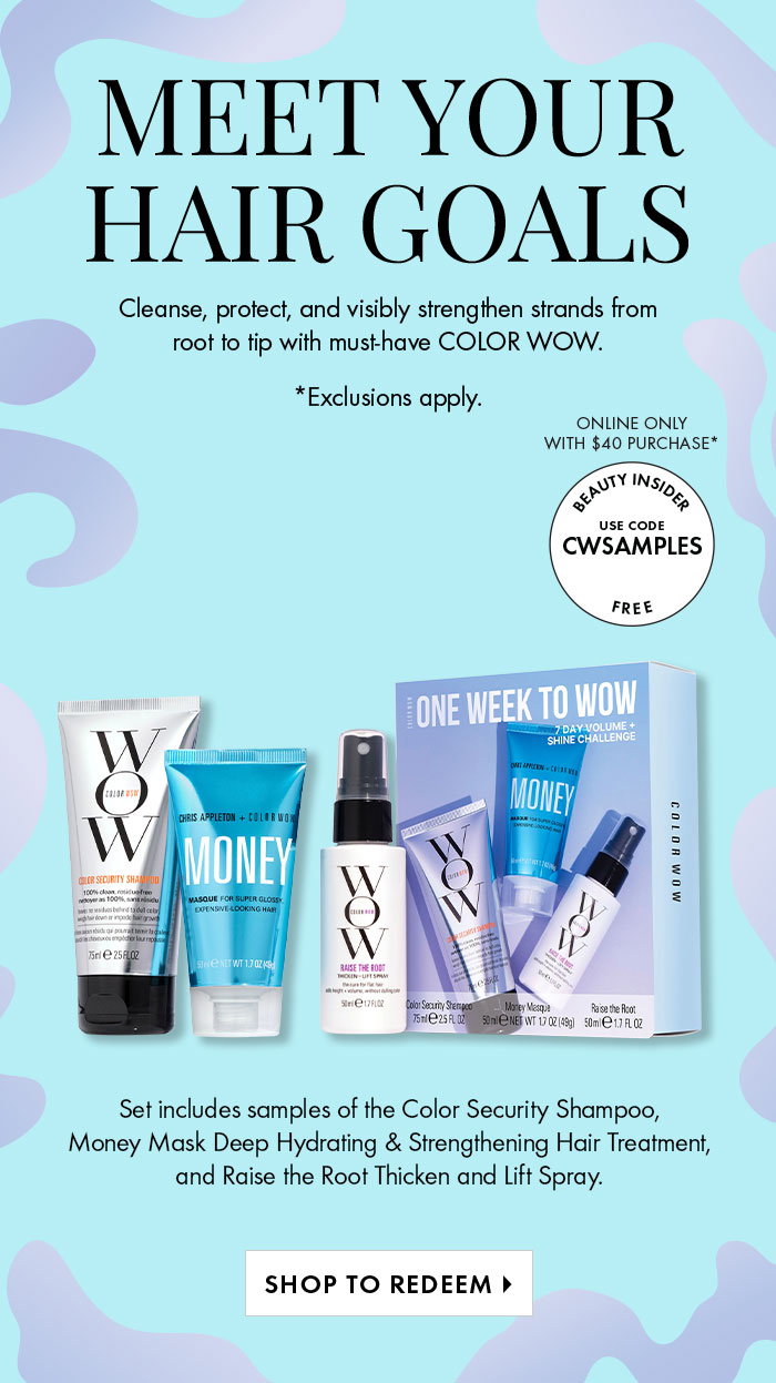 Sephora: This COLOR WOW hair-care sample set is perfect for you ...