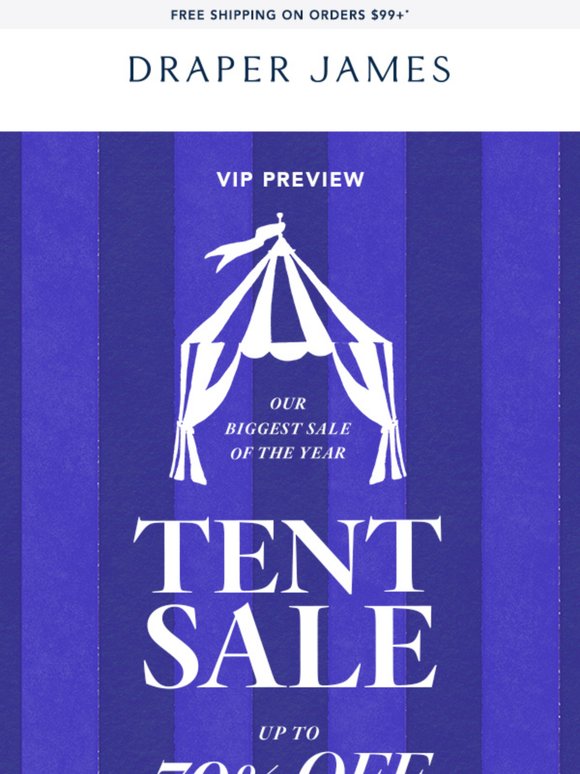 Draper James: VIP Exclusive — Tent Sale First Access!🎪 | Milled