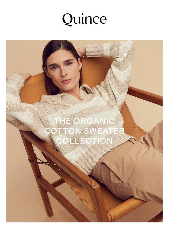 Quince: Presenting the cotton sweater collection | Milled