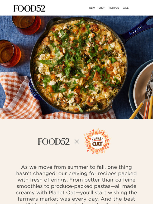Food52 Email Newsletters: Shop Sales, Discounts, and Coupon Codes