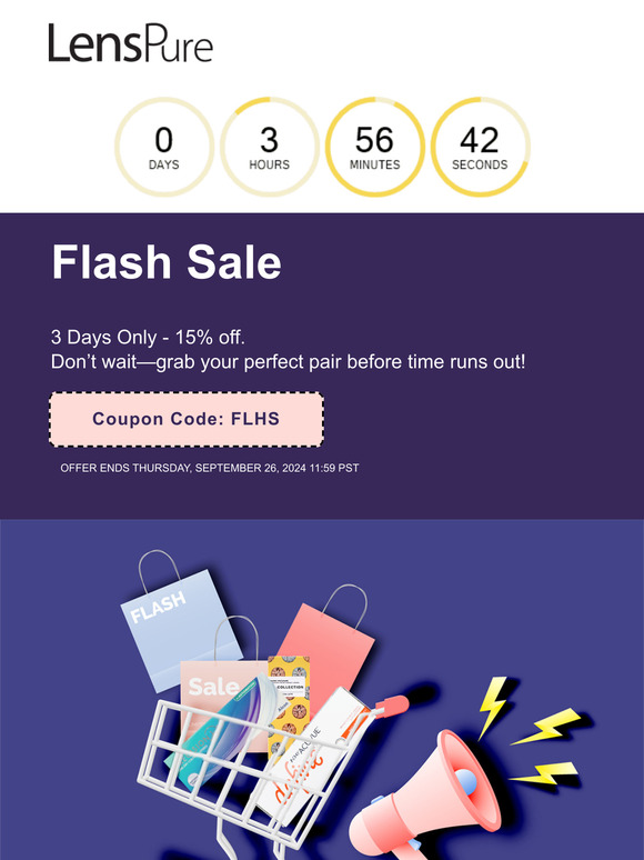 LensPure: Final Countdown for Our 3-Day Sale! | Milled