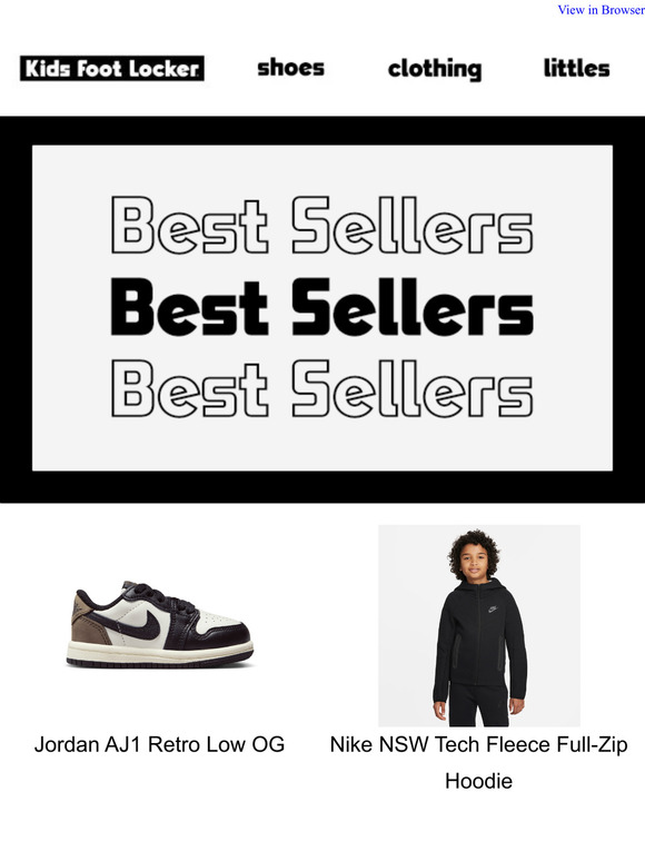 Kids Foot Locker: Top styles to keep your kids as fresh as can be! | Milled