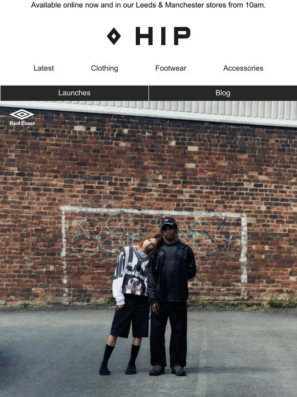 The Hip Store: Umbro Designed By Slam Jam ‘Hard Times’ AW24 Collection ...