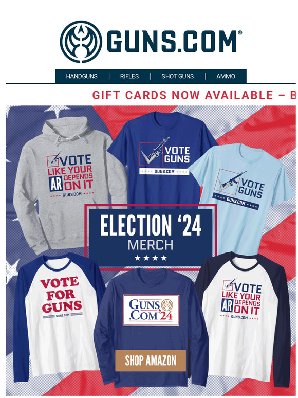 Guns.com: ️ Exclusive Guns.com Election Merch Now Available! | Milled