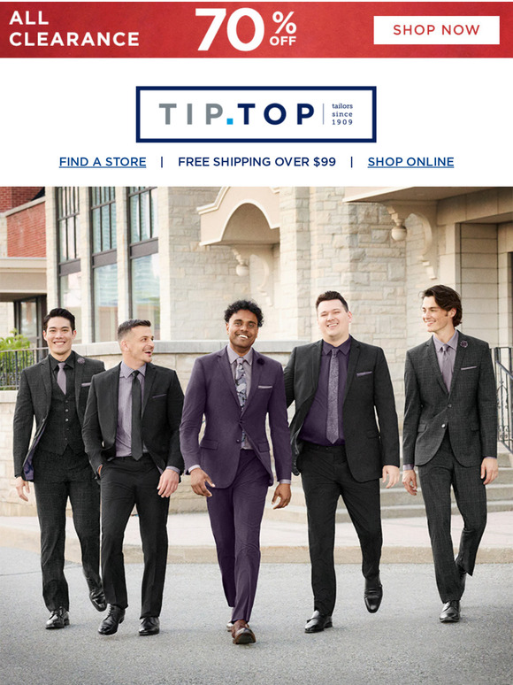 Tip Top Tailors: New For Fall: Our #1 Suit In New Colours | Milled