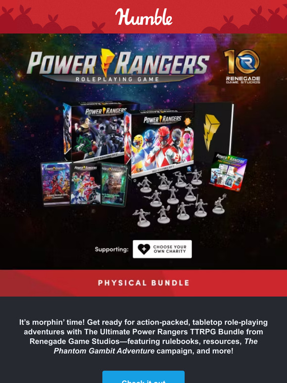 Humble Bundle: What color Power Ranger will you become? Play the ...