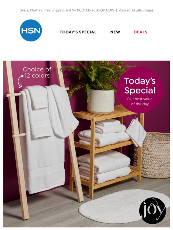 HSN Email Newsletters: Shop Sales, Discounts, and Coupon Codes