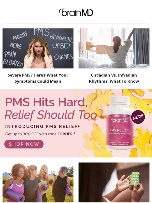 BrainMD: What Your PMS Symptoms Really Mean 🤔 | Milled