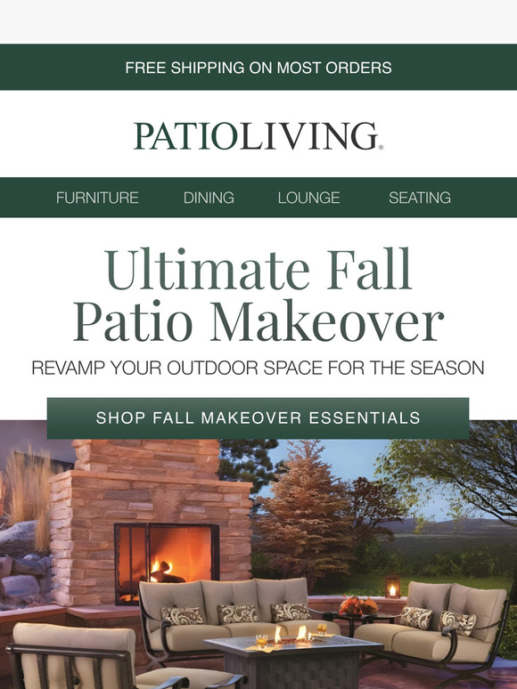 PatioLiving: Transform Your Patio This Fall 🍂 | Milled