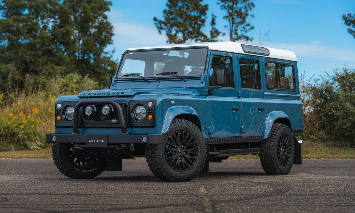 Arkonik: Meet our GRAVITY Edition: V8 Defender 110 | Milled