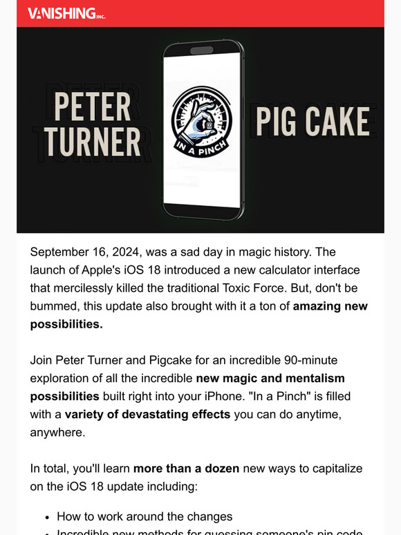 Vanishing Inc.: The toxic force is dead. Now what? | Milled