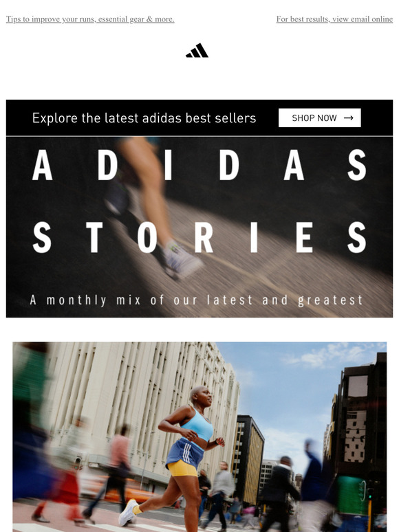 adidas Email Newsletters: Shop Sales, Discounts, and Coupon Codes