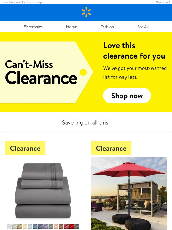 Walmart Email Newsletters: Shop Sales, Discounts, and Coupon Codes