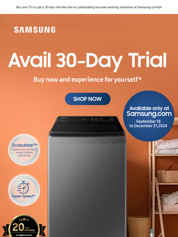Samsung: Discover Powerful Wash | Milled