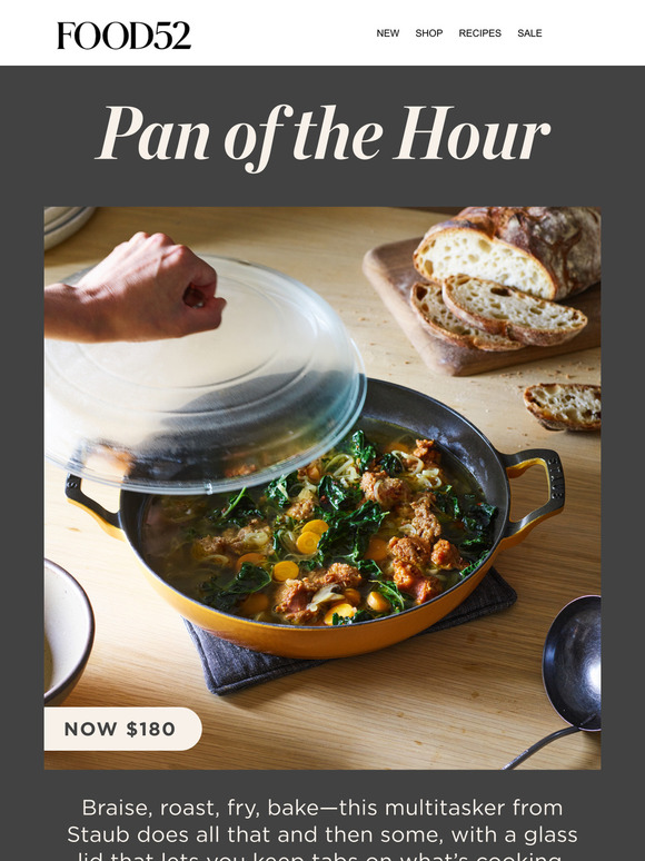 Food52 Email Newsletters: Shop Sales, Discounts, and Coupon Codes