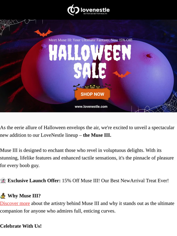 LoveNestle: 📣 Meet Muse III: Your Ultimate Fantasy, Now 15% Off! | Milled