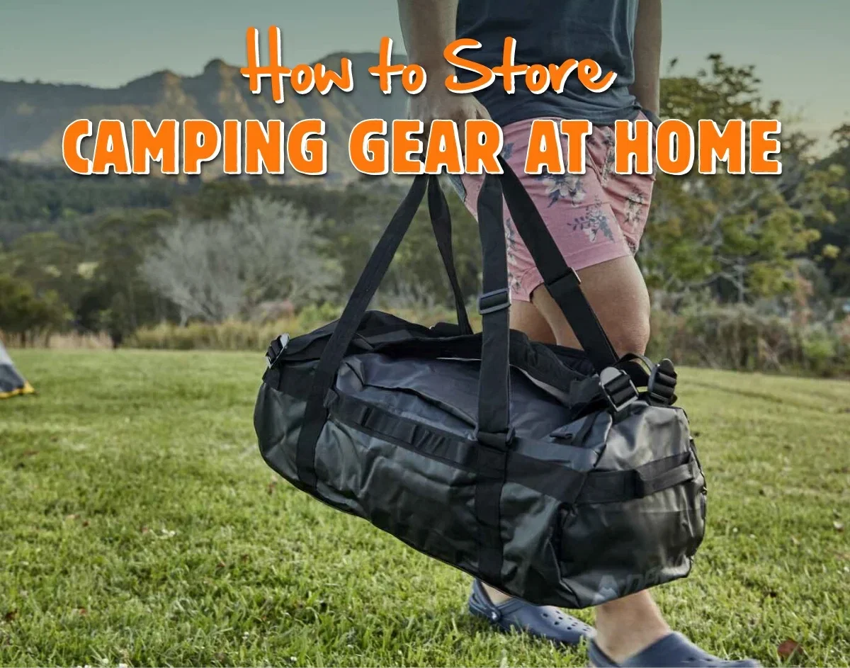 Anaconda: How to Store Camping Gear at Home | Milled