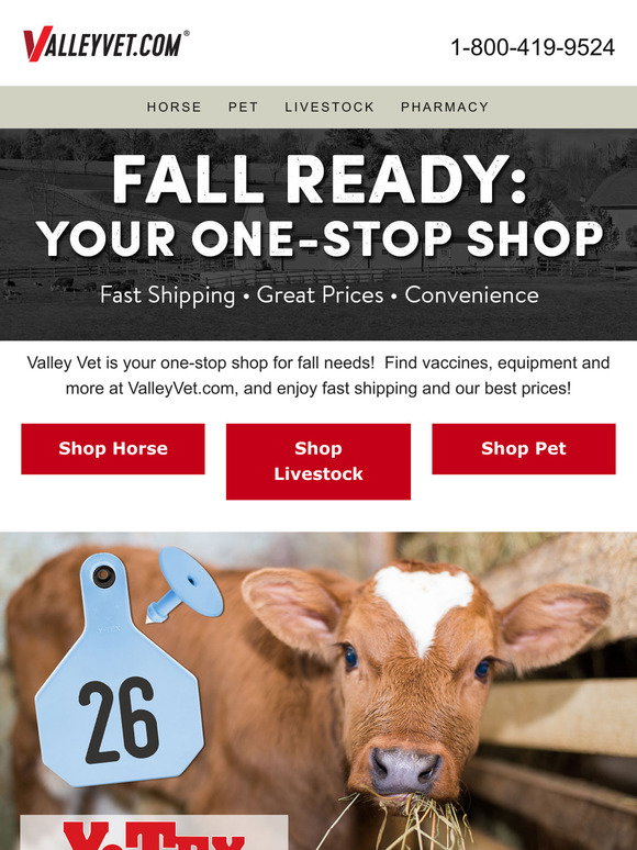 Valley Vet Supply: Keep Your Animals Healthy This Fall | Milled