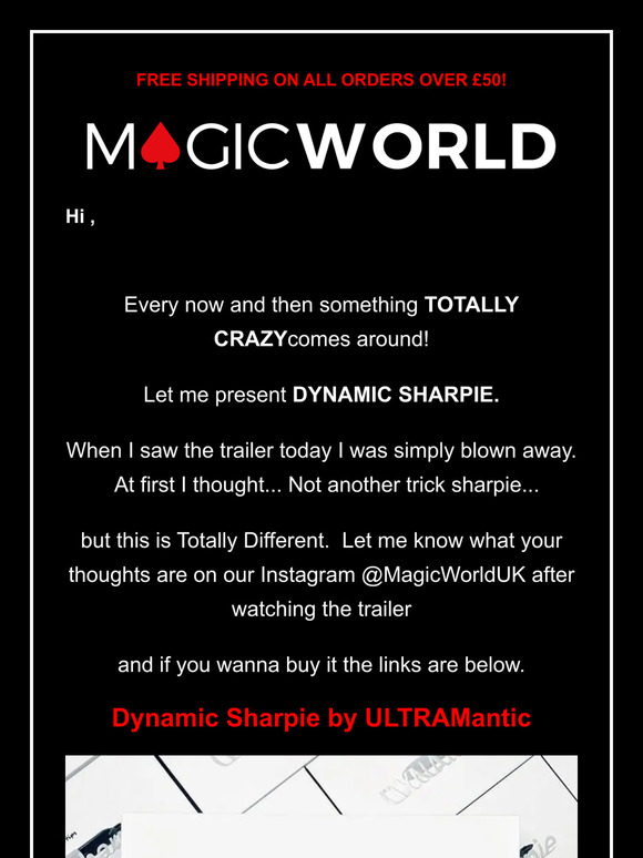 MagicWorld: Is this the best Sharpie EVER? | Milled