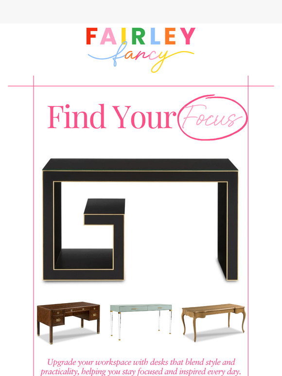 Fairley Fancy: Find Your Focus at Fairley Fancy | Milled