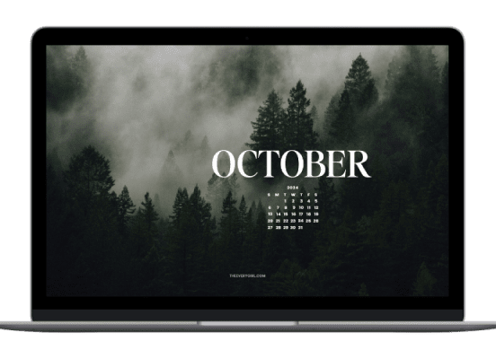 The Everygirl: Free, Downloadable Tech Backgrounds for October 2024! 💕 ...