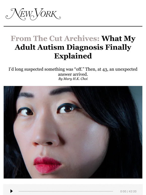 The Cut: What My Adult Autism Diagnosis Finally Explained | Milled