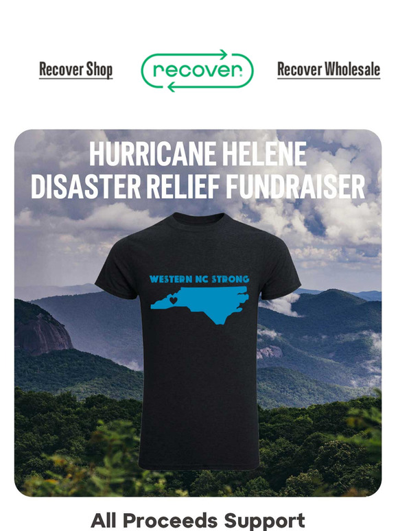 Recover: Hurricane Helene Disaster Relief Fundraiser | Milled