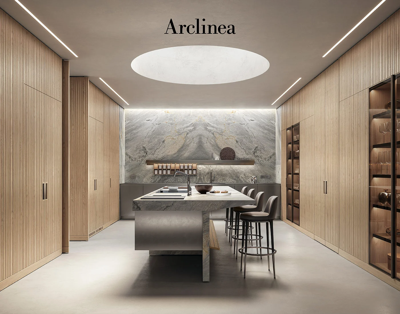 Archiproducts: Arclinea Lignum et Lapis kitchen: an iconic presence | Milled