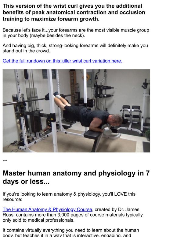 FitStep: Build monster forearms with this new wrist curl setup... | Milled