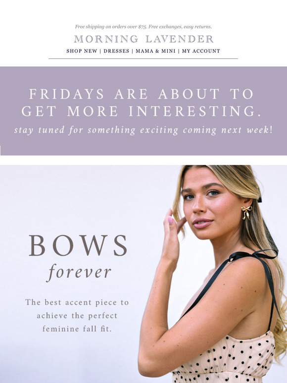 Morning Lavender: Bow code 🎀 | Milled