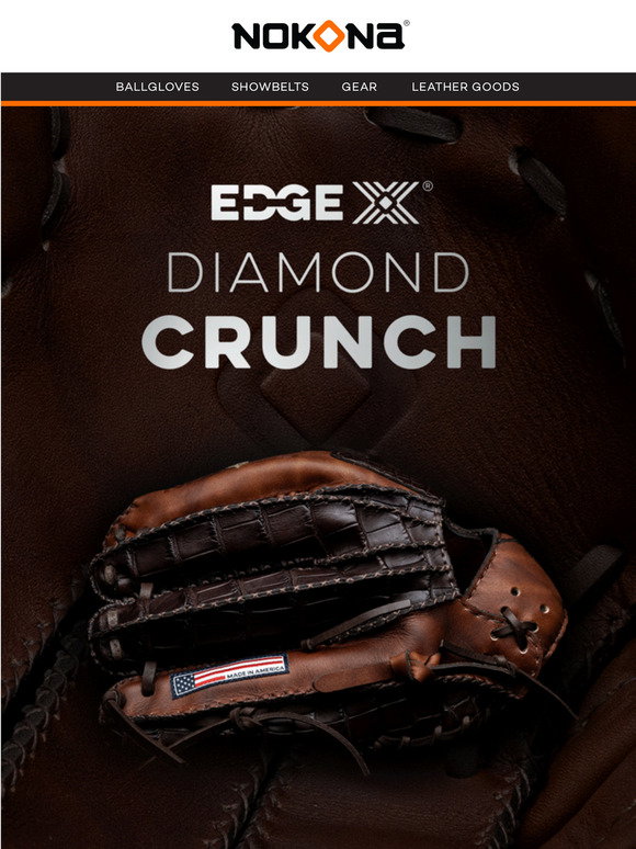 Nokona: Introducing EdgeX® Diamond Crunch 💎 One of One. | Milled