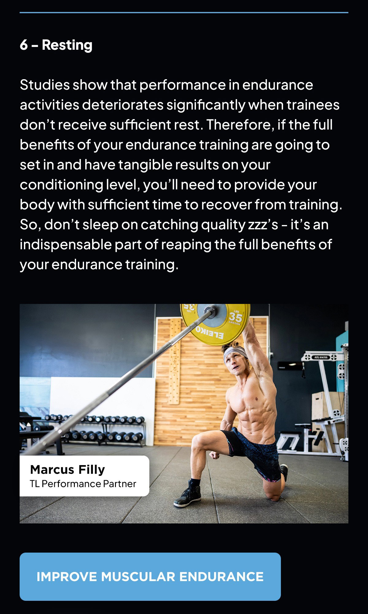 Transparent Labs: 6 Ways to Improve Muscular Endurance | Milled
