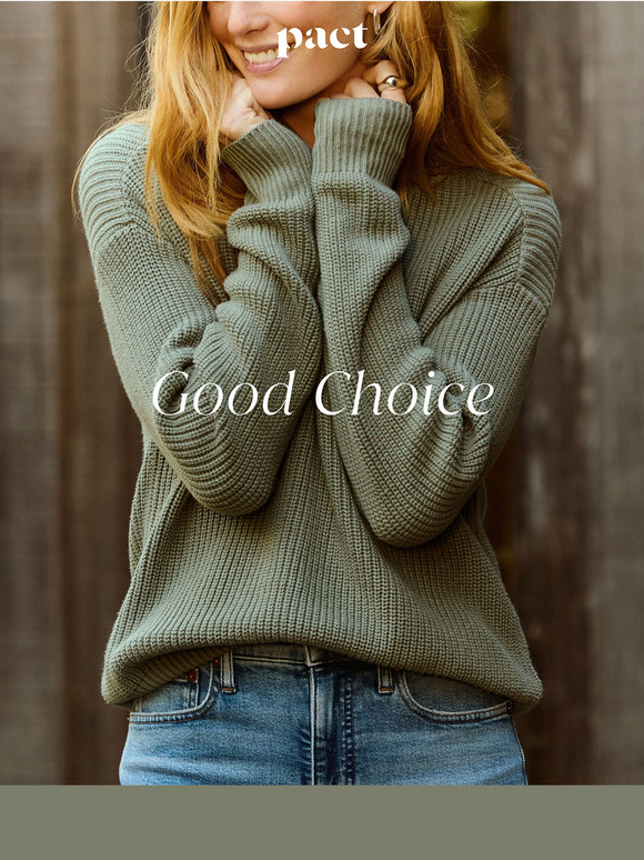 PACT Apparel: It’s Easy to Shop Sustainably with Pact | Milled