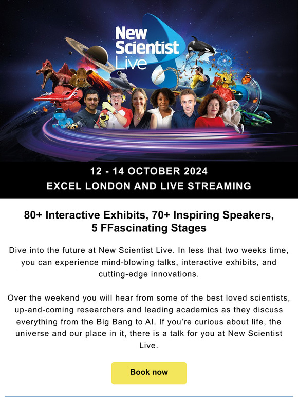 New Scientist: Enjoy mind-blowing talks from some of the best loved ...