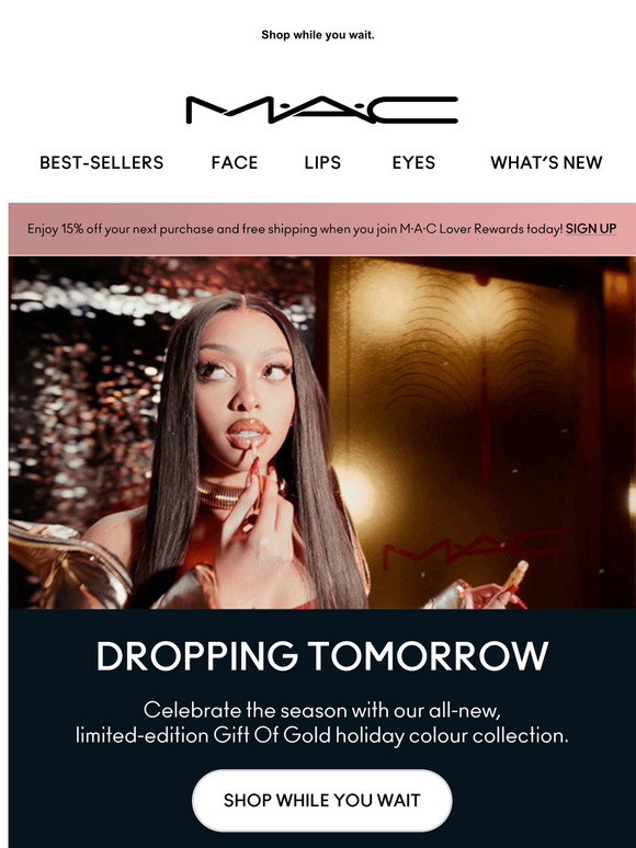 MAC Email Newsletters: Shop Sales, Discounts, and Coupon Codes