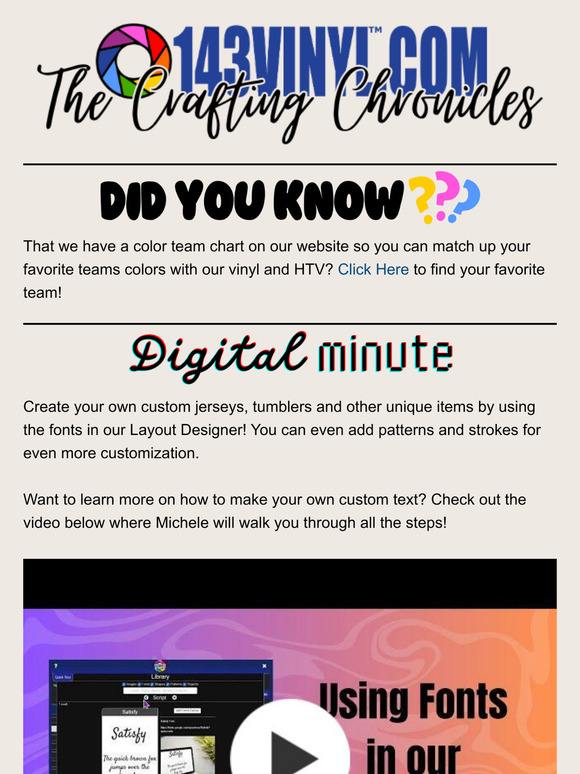 143Vinyl: The Crafting Chronicles | Milled