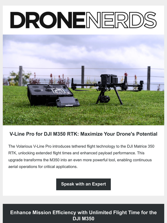 Drone Nerds: Discover the New V-Line Pro for DJI M350 RTK: Maximize ...