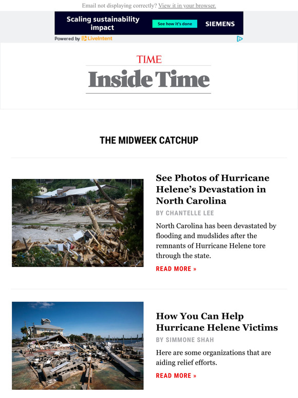 time internet (my): How you can help Hurricane Helene victims | Milled