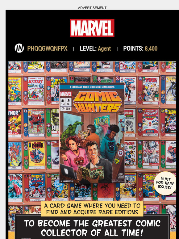 Marvel: Calling all Marvel Fans! Your Comic Hunt begins now! | Milled
