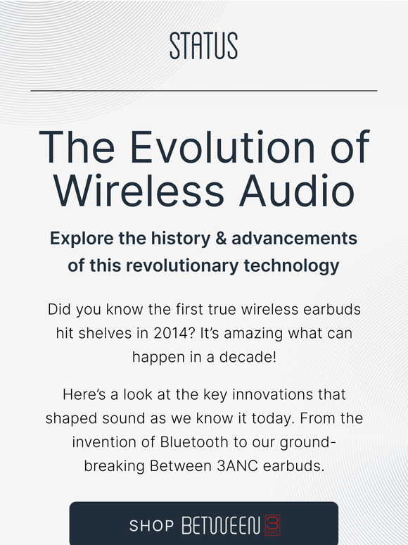 Status Audio: Breaking Free: A Journey Through the Wireless Revolution ...