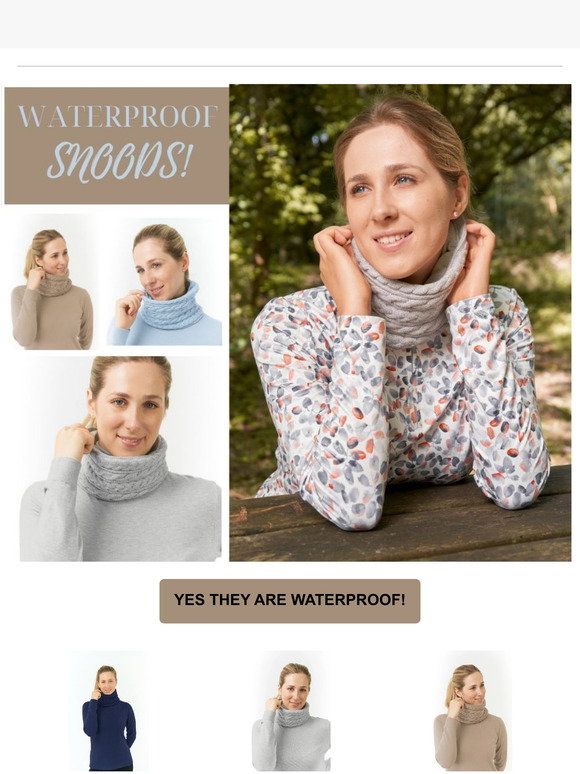 Surprizeshop: ⛳ Waterproof Snoods | Milled