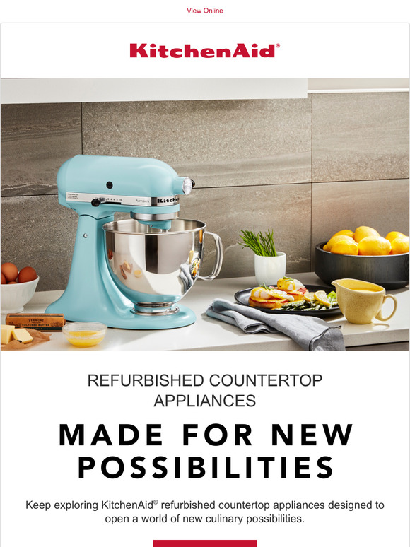 KitchenAid: Discover like-new countertop appliances at prices you'll ...