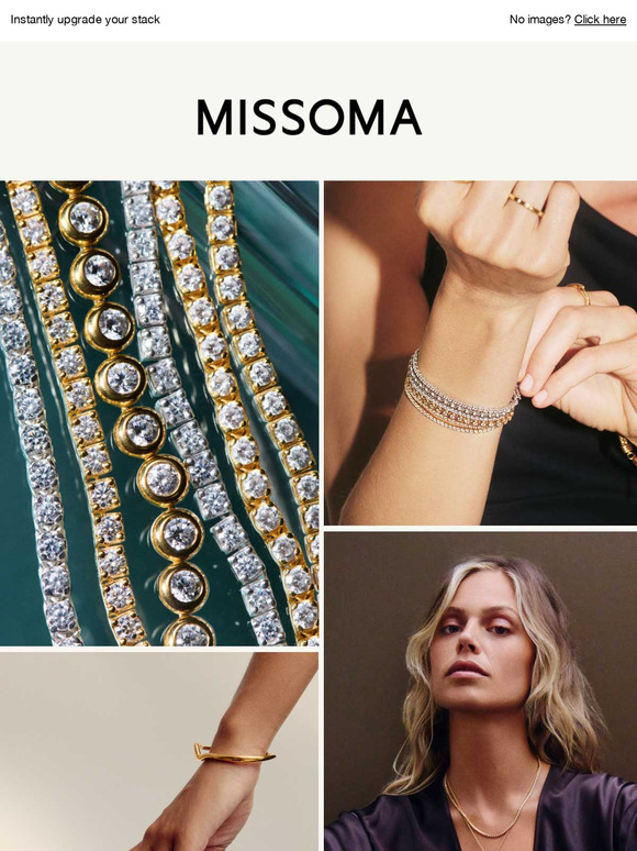 Missoma: NEW: The Tennis Collection | Milled