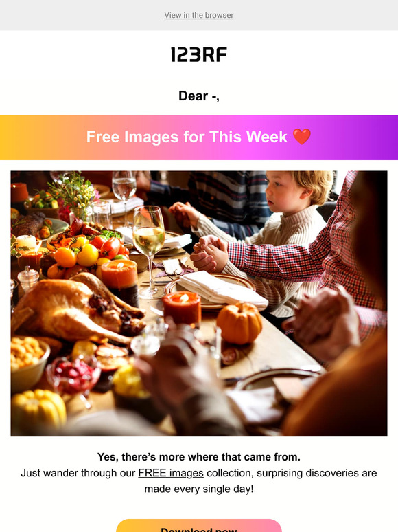 123RF: ⬇️ Download free images of the week. | Milled