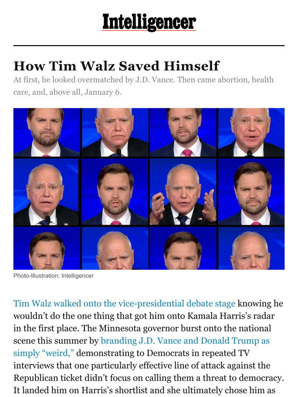 The Cut: How Tim Walz Saved Himself | Milled
