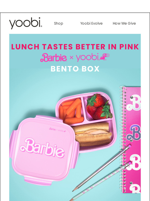 Yoobi: Pack Lunch in Style with Barbie x Yoobi Bento Box! 🩷🍱 | Milled